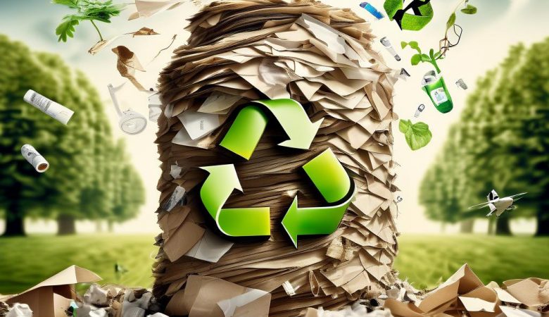 Wie nachhaltig sind Produkte aus recyceltem Papier? » Bau Natour